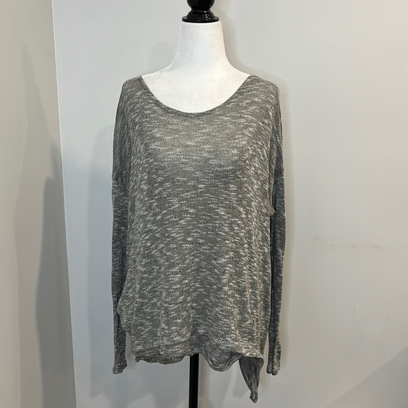Tops | Open Back Knit Long Sleeve | Poshmark